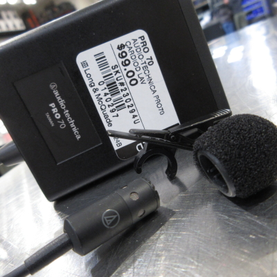 Gear Hunter | Audio-Technica PRO70 Lavalier/Instrument Microphone